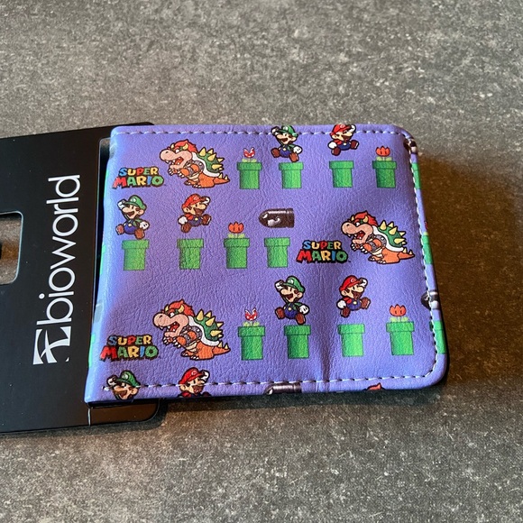 Bags | Brand New Super Mario Wallet | Poshmark